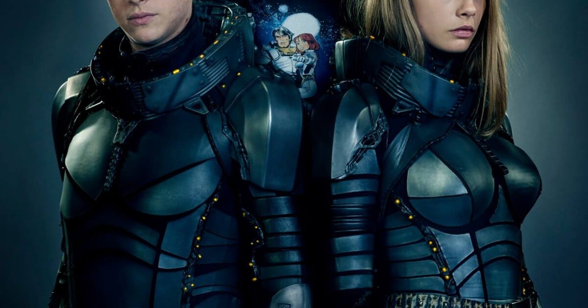 Valérian : l'affiche teaser du blockbuster SF de Luc Besson avec Cara ...