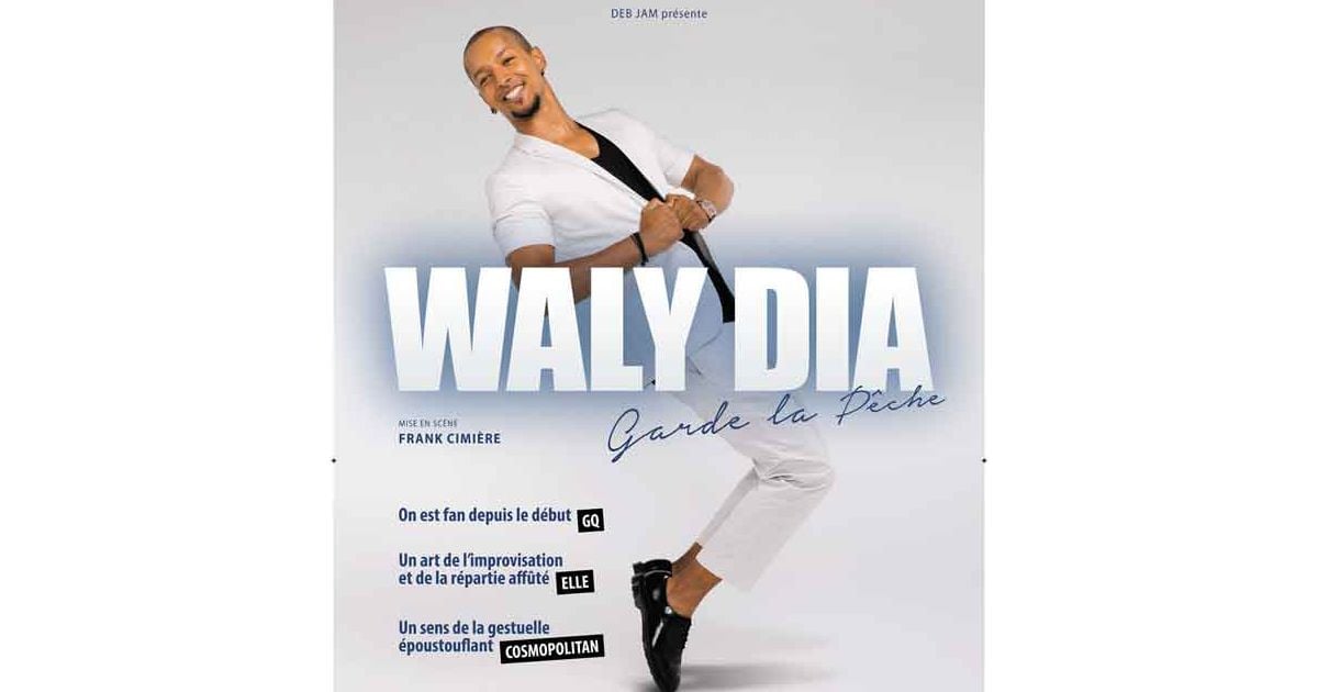 Waly Dia : les dernières de son spectacle Garde la pêche seront à La ...