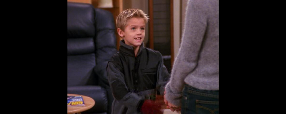 Photo : Cole Sprouse a joué le rôle de Ben Geller dans la série Friends ...