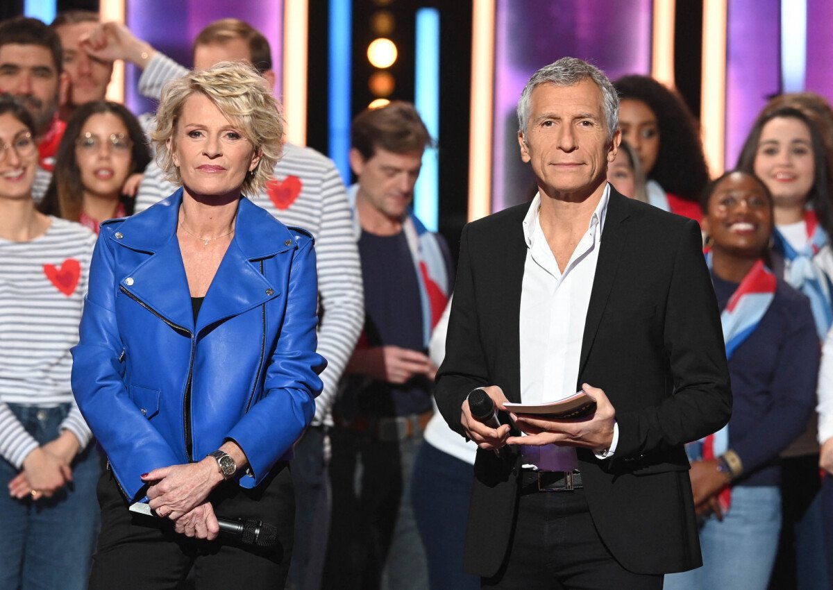 Photo : Sophie Davant et Nagui - Les personnalités se mobilisent lors de la 36ème édition du ...