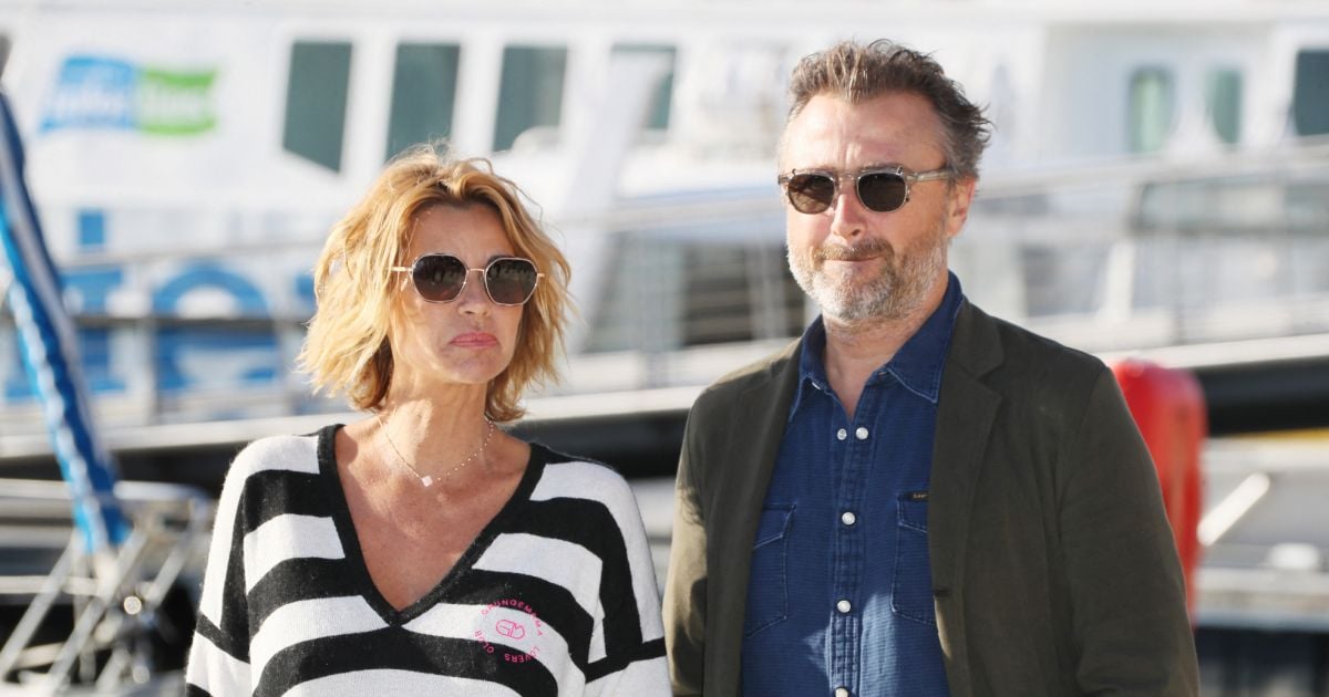 Ingrid Chauvin et Alexandre Brasseur au photocall de la série Demain ...