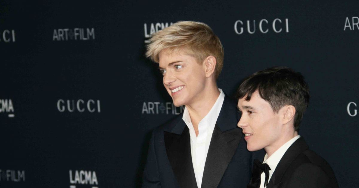 Mae Martin et Elliot Page - Photocall de la soirée du 11th Annual LACMA ...