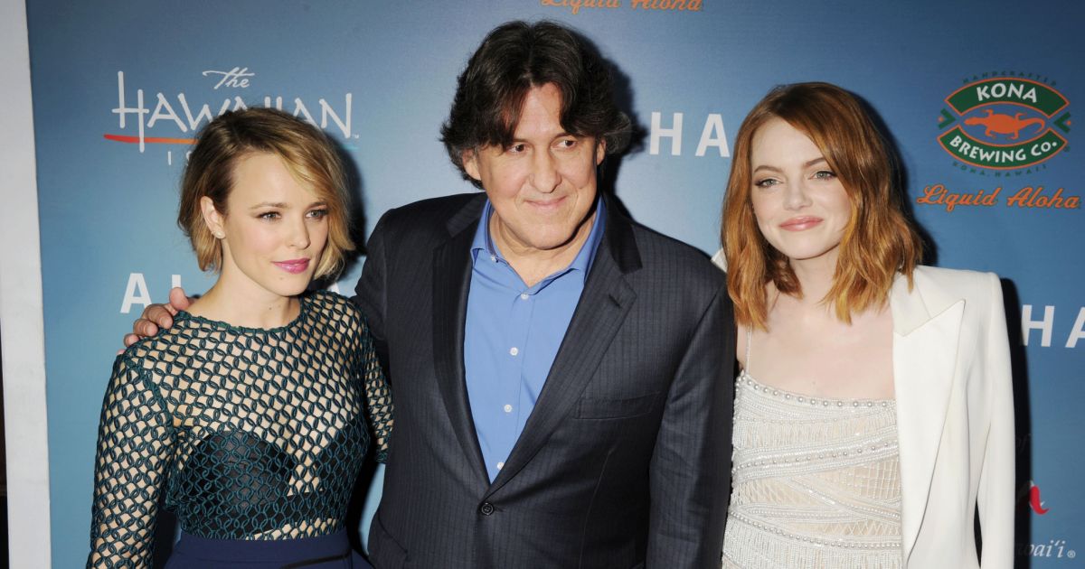 Rachel McAdams, Cameron Crowe et Emma Stone - Première du film Aloha à ...