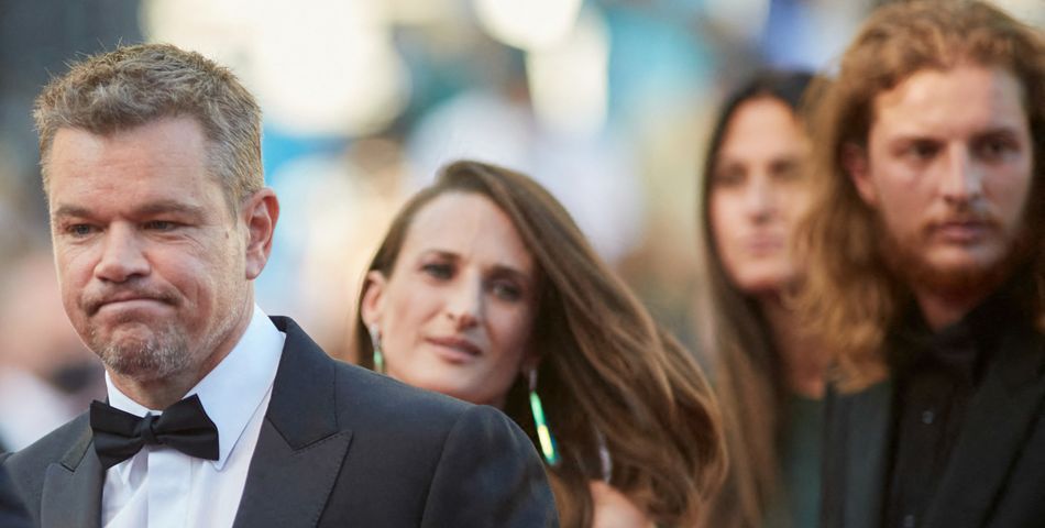 Matt Damon, Camille Cottin - Montée des marches du film « Stillwater ...