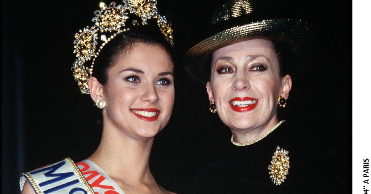 VALERIE CLAISSE ET MADAME GENEVIEVE DE FONTENAY ELECTIONS MISS FRANCE ...