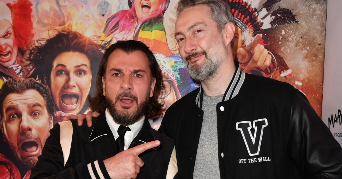 Michaël Youn et Vincent Desagnat - Avant-Première du film BDE de M ...