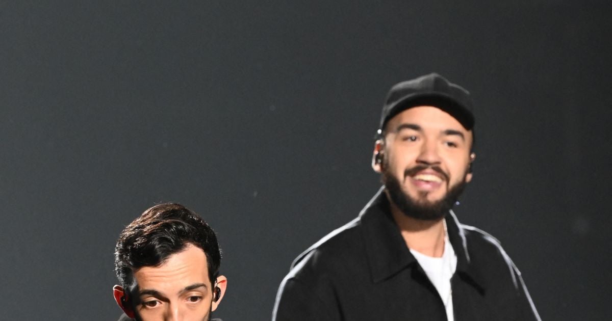 Bigflo et Oli lors de la 38ème cérémonie des Victoires de la musique à ...