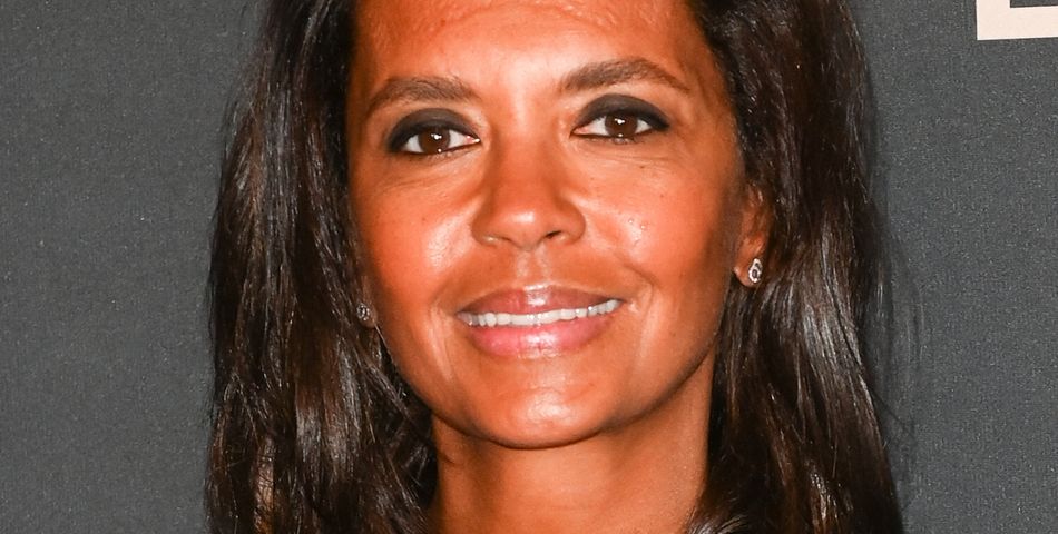 Karine Le Marchand à la première du film Babylon au cinéma Le Grand Rex à Paris, France, le 14 ...