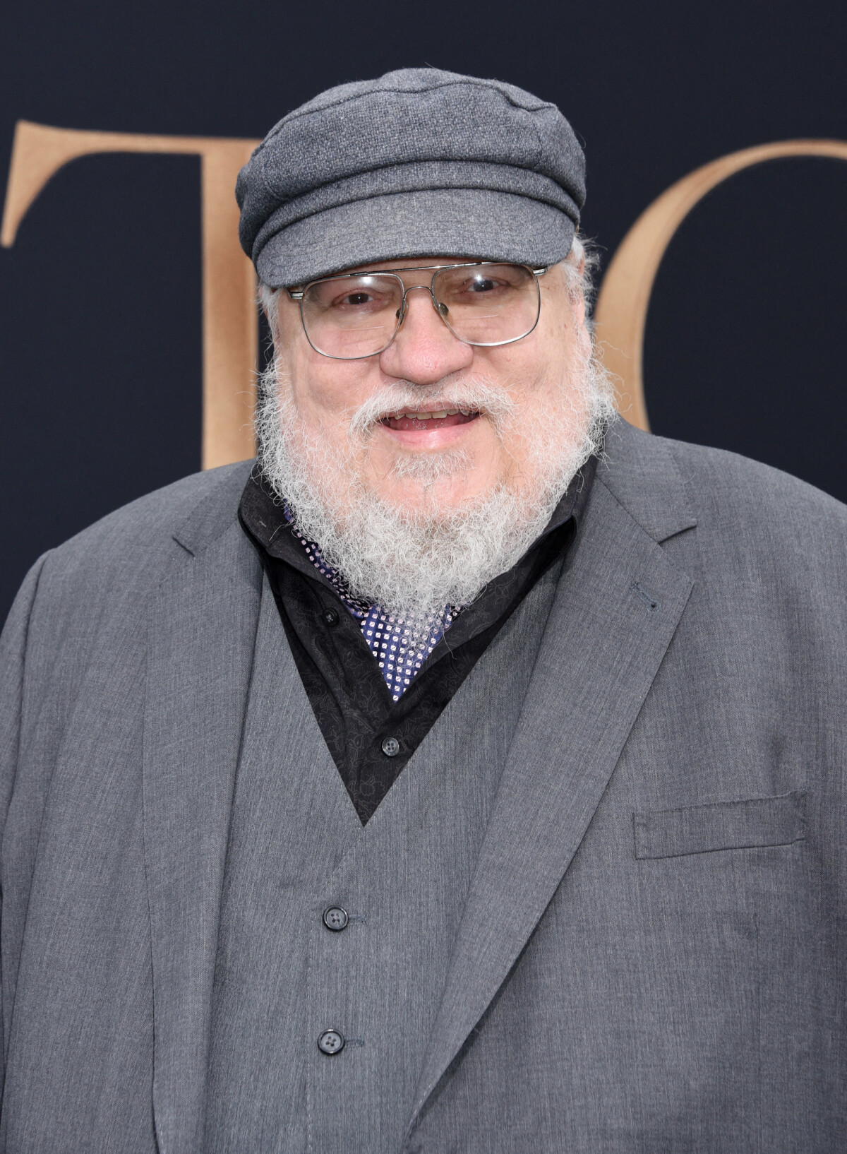 Photo : George R.R. Martin at the \"Tolkien\" Los Angeles Premiere held ...