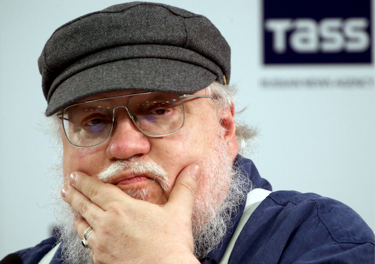 Photo : George R.R. Martin, an American novelist, screenwriter, TV ...