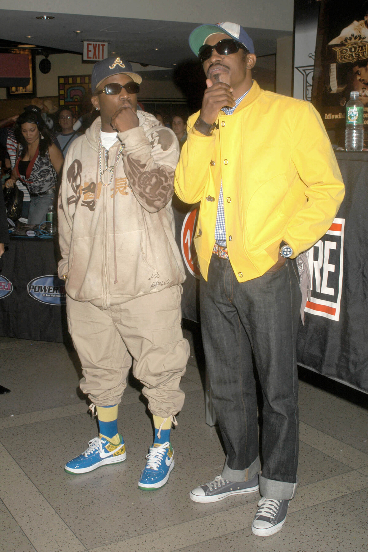 Photo : Outkast pour la sortie de l'album "Idlewild" au Virgin ...