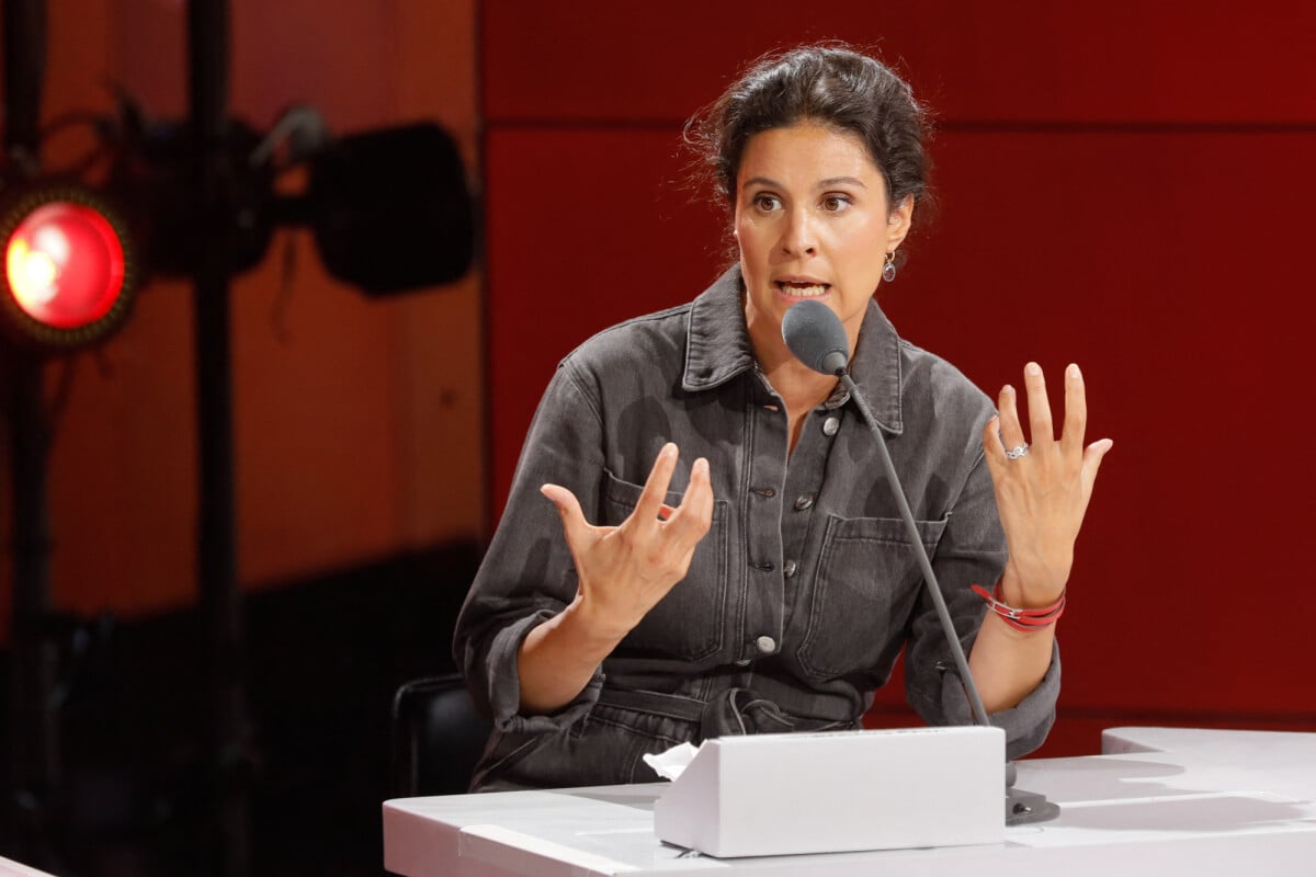 Photo : Semi-exclusif - Apolline de Malherbe - Conférence de presse de ...