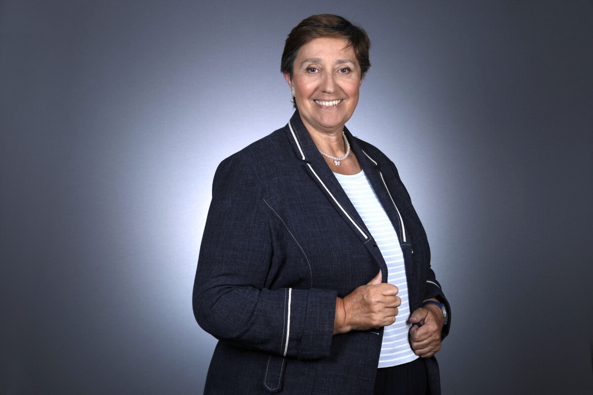 Photo : Exclusif - Portrait de Danielle Moreau lors de l'enregistrement ...