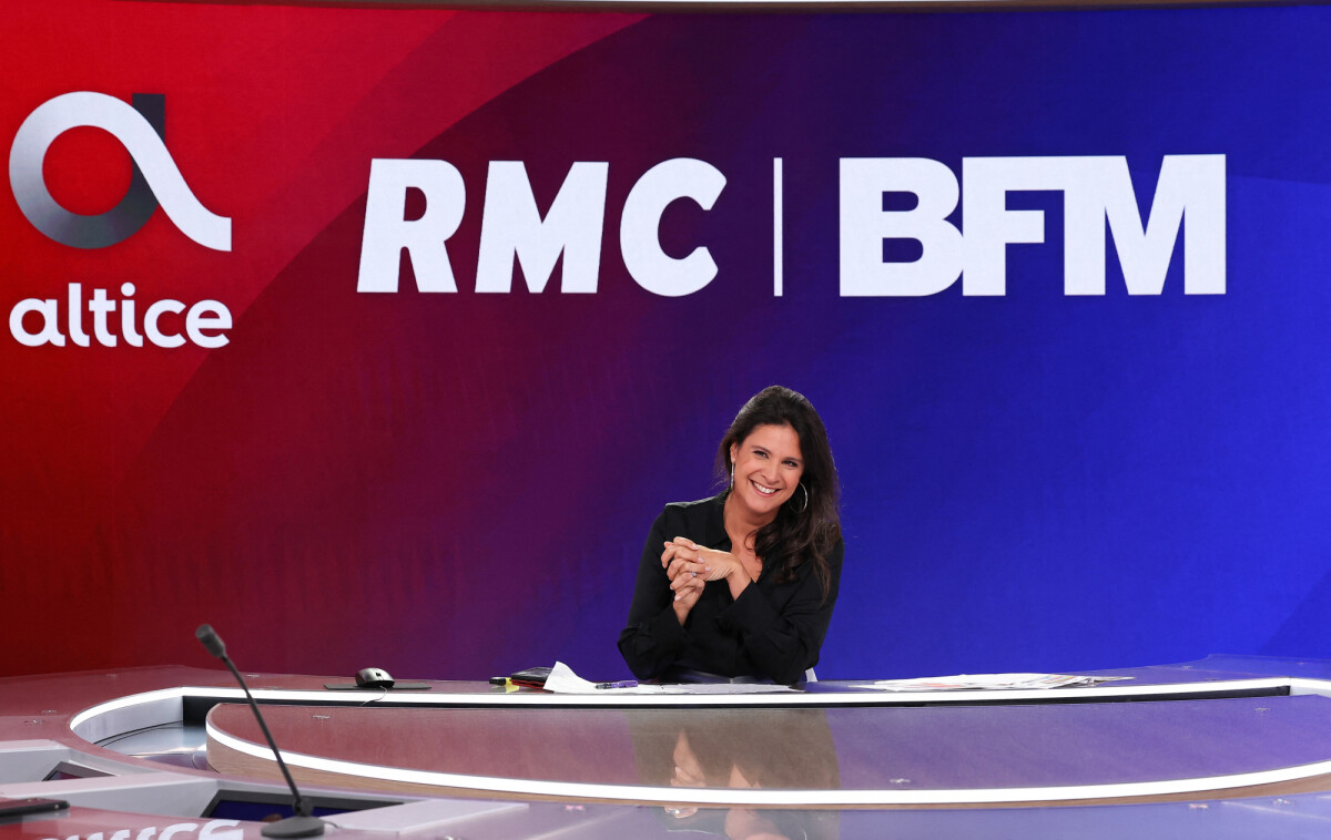 Photo : Apolline de Malherbe lors de la conférence de presse de rentrée ...