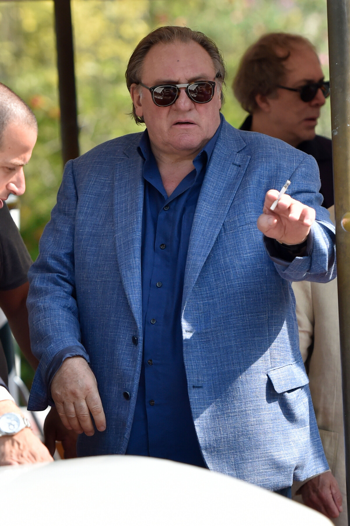 Photo : Gérard Depardieu à l'hôtel Excelsior lors du 74ème Festival ...