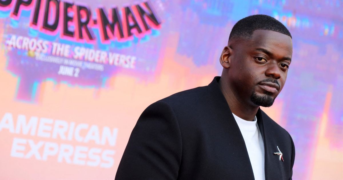 Daniel Kaluuya à la première mondiale du film Spider-Man : Across The ...