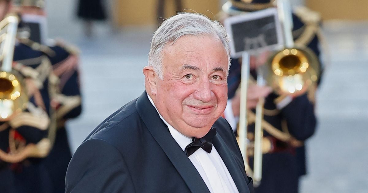 Gérard Larcher - Dîner d'Etat au château de Versailles en l'honneur de ...