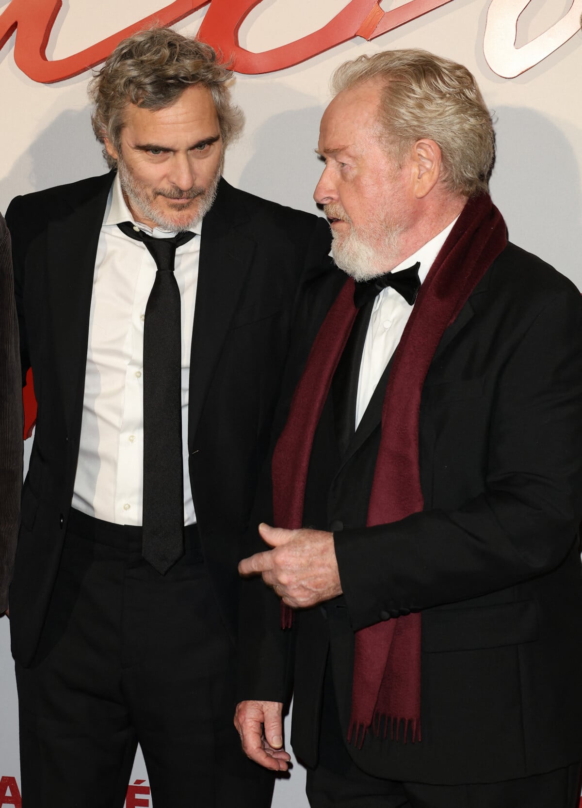Photo : Joaquin Phoenix et Ridley Scott - Avant-première mondiale du ...