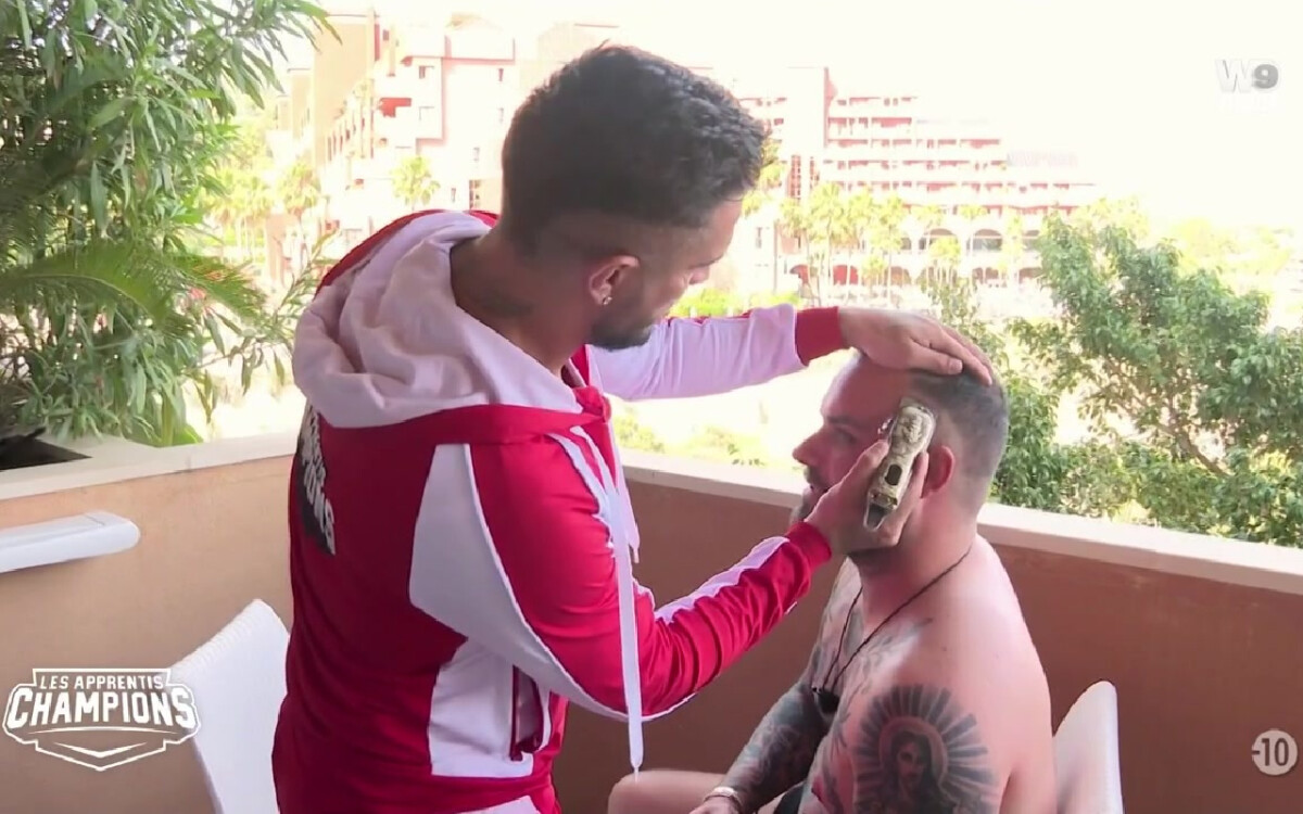 Vidéo : Les Apprentis champions : Julien Tanti coupe les cheveux de ...