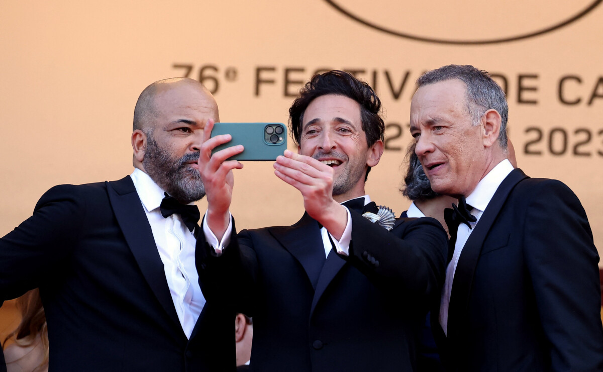 Photo : Jeffrey Wright, Adrien Brody, Tom Hanks - Montée des marches du ...