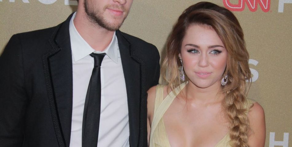 Miley Cyrus en compagnie de son copain, Liam Hemsworth. - Purebreak