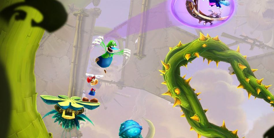 Rayman Legends : Mario et Luigi s'invitent dans la version Wii U ...