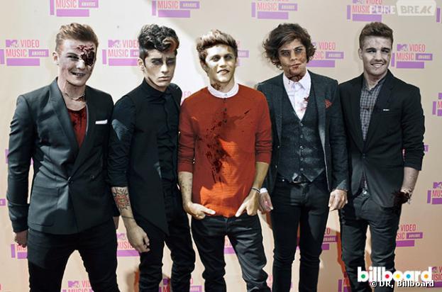One Direction, Justin Bieber, Miley Cyrus... les versions zombies ...