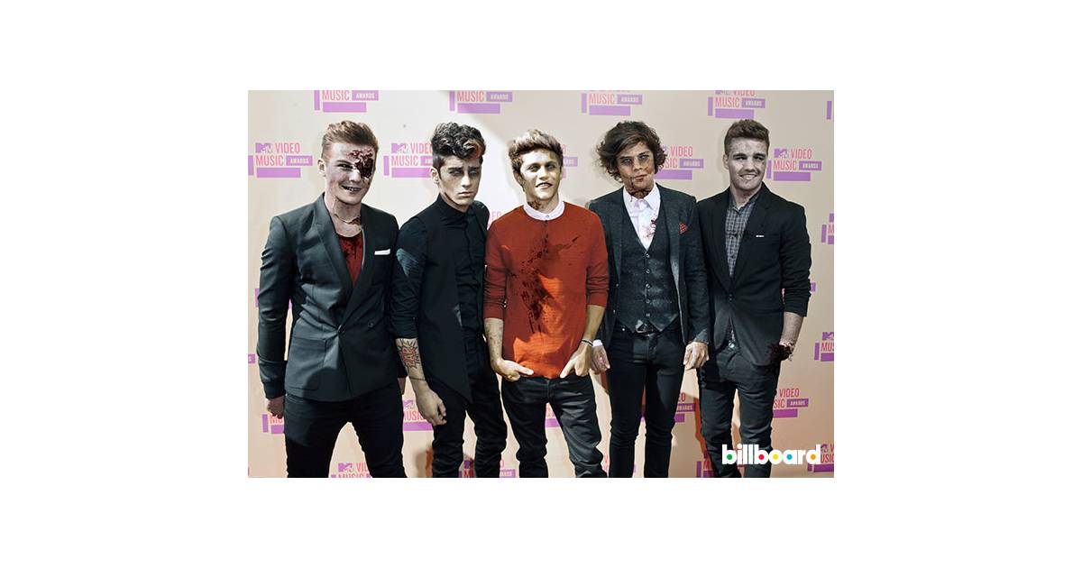 One Direction, Justin Bieber, Miley Cyrus... les versions zombies ...