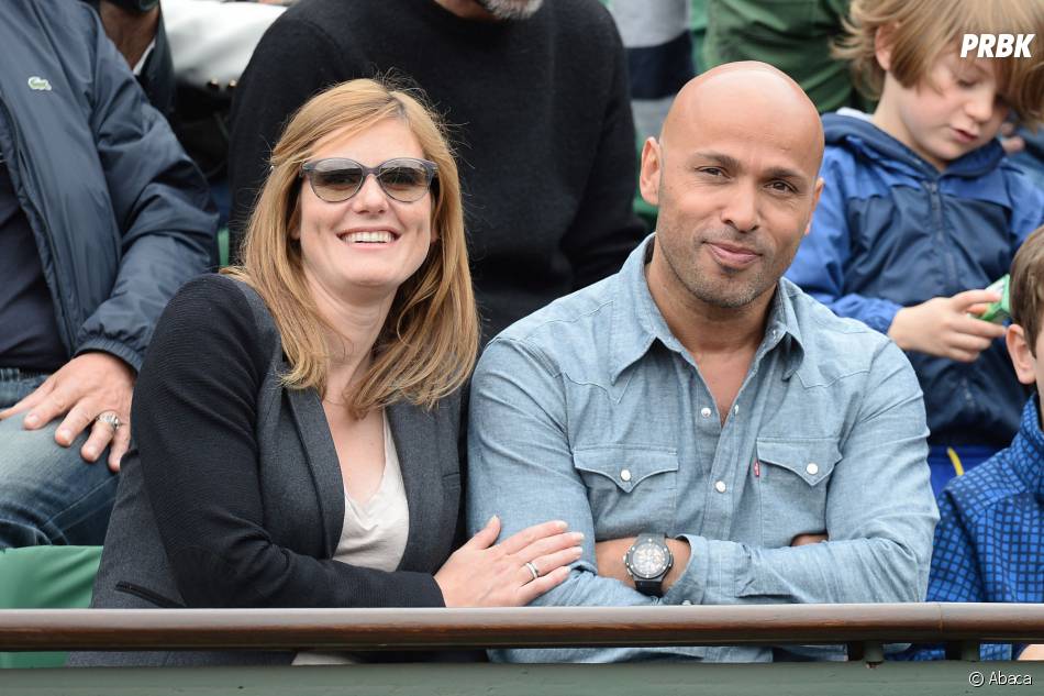Eric Judor assiste à Roland-Garros, le 29 mai 2014 - Purebreak