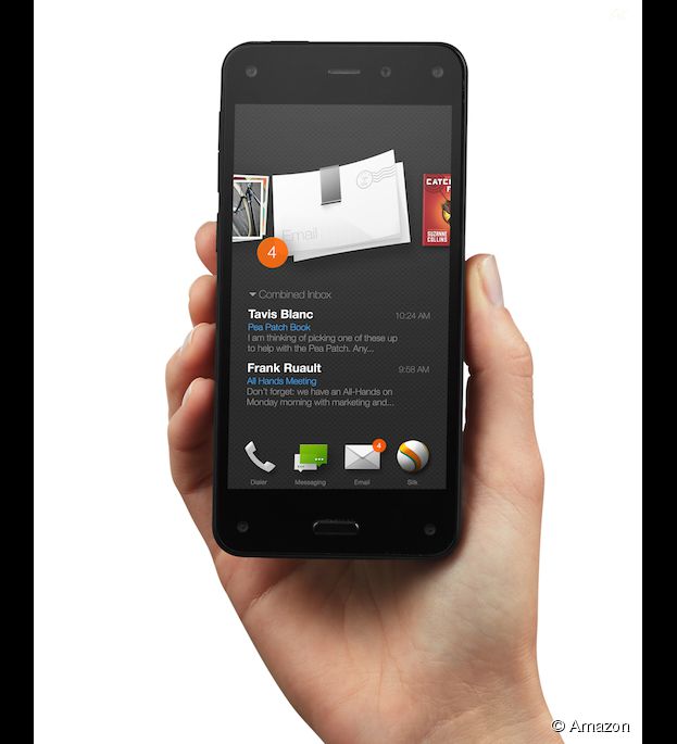 Fire Phone : Amazon présente son smartphone avec affichage 3D - Purebreak