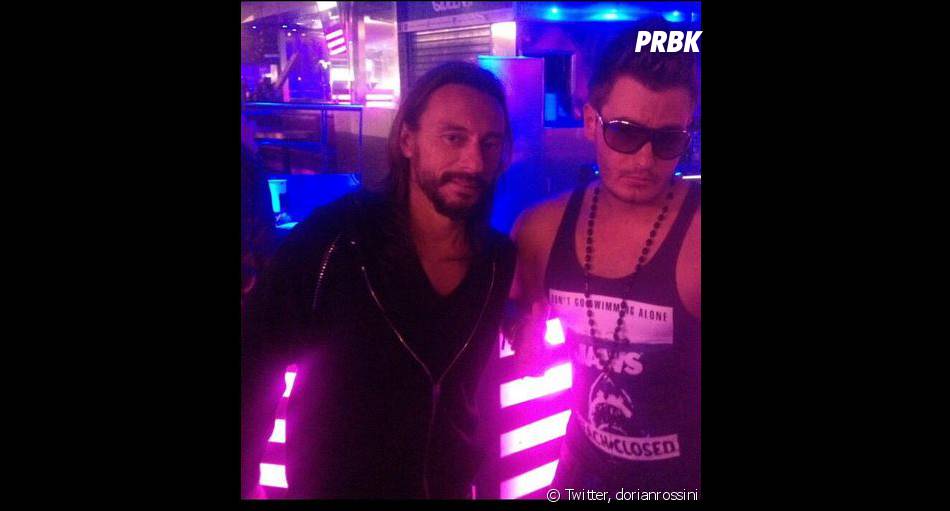 Dorian Rossini et Bob Sinclar pendant le tournage de DJ mode d'emploi ...
