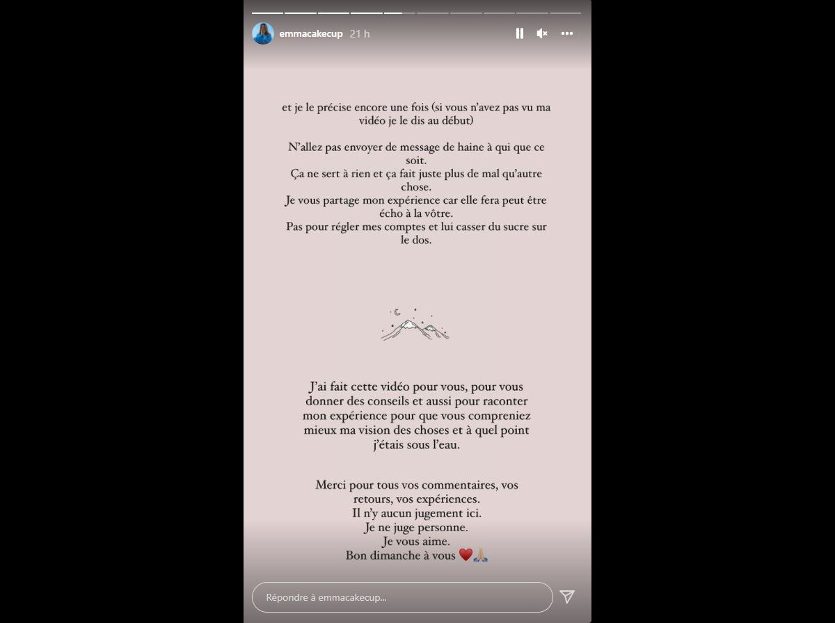 Photo : Emma CakeCup séparée de Vlad : elle se confie sur leur rupture ...