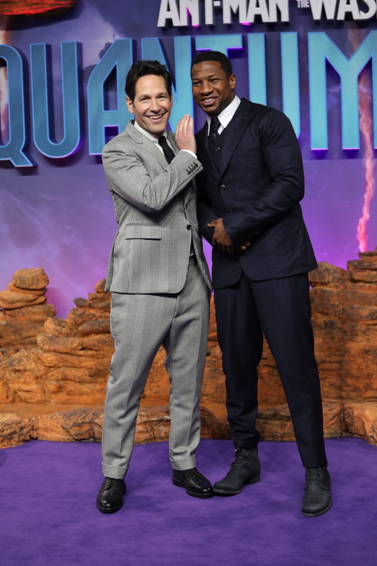 Photo : Paul Rudd, Jonathan Majors - Photocall à la première du film ...
