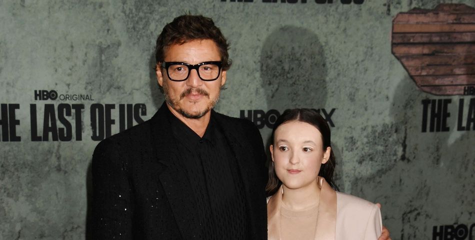 Pedro Pascal, Bella Ramsey à la première de la série The Last of Us de HBO au Regency Village à ...