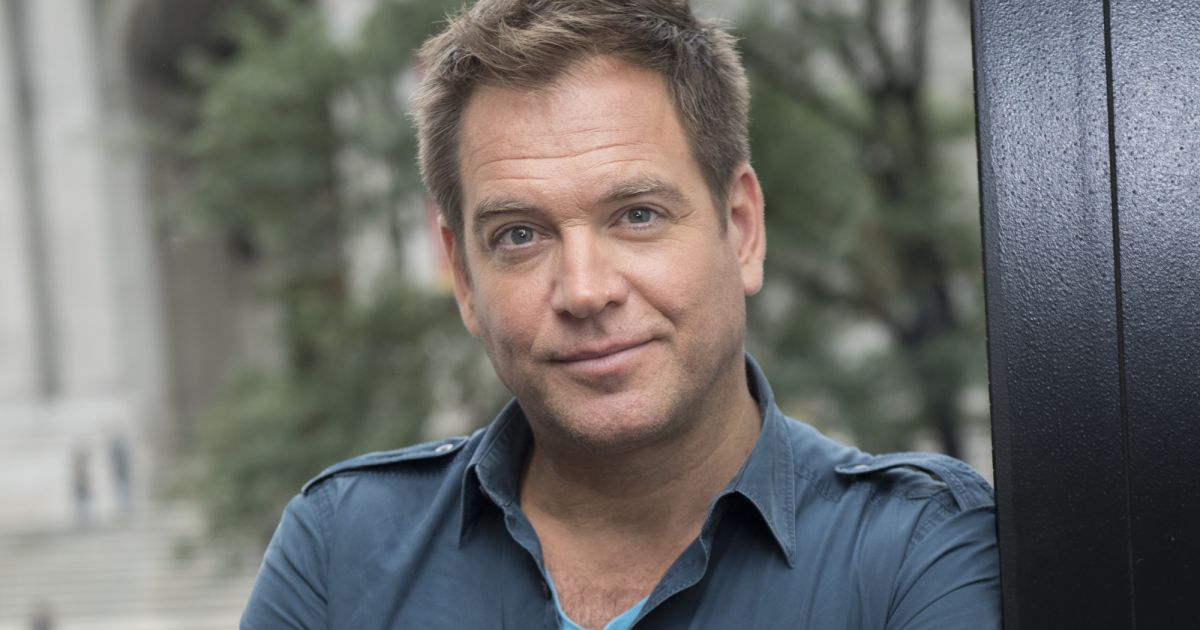 Michael Weatherly en conférence de presse pour Bull à New York, le 21 ...