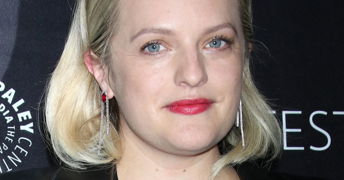 Elisabeth Moss au photocall de la série The Handmaid's Tale lors du ...