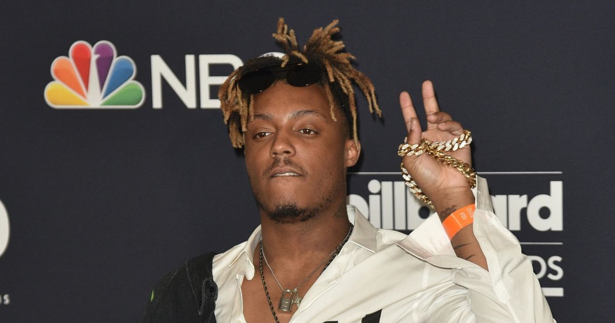 Juice Wrld dans la press room des 2019 Billboards Music Awards au MGM ...