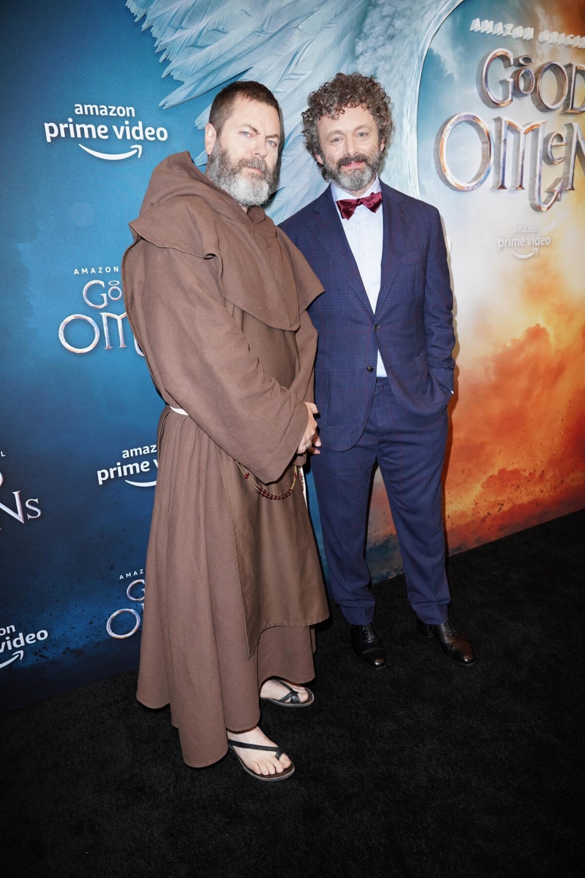 Photo : Michael Sheen, Nick Offerman - Les acteurs lors de la première ...
