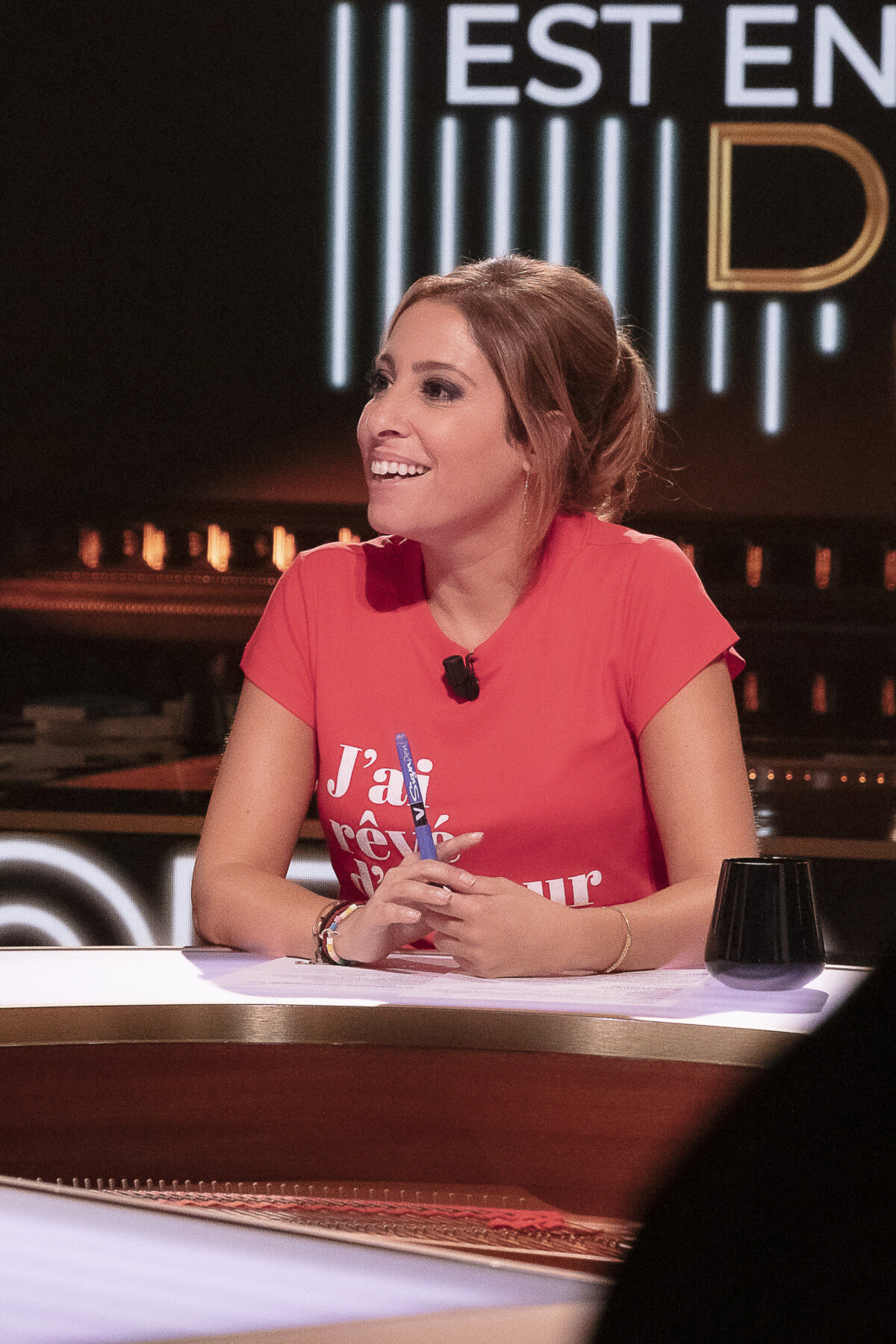 Photo : Exclusif - Léa Salamé - Sur le plateau de l'émission On Est En ...