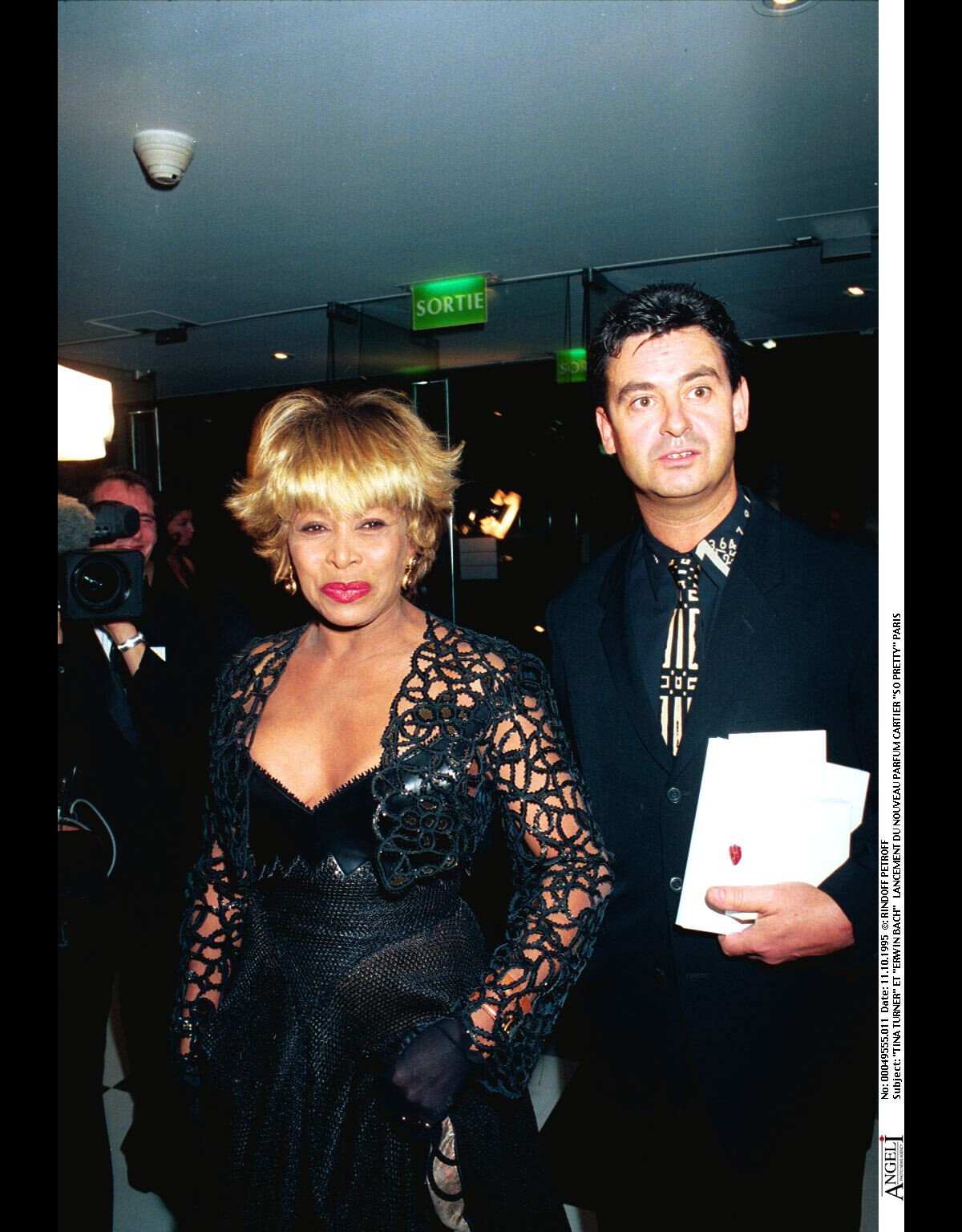 Photo : "TINA TURNER" ET "ERWIN BACH" LANCEMENT DU NOUVEAU PARFUM ...