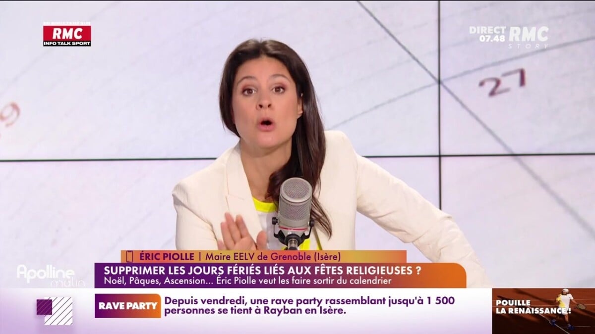 Vidéo : Apolline de Malherbe ne supporte pas une critique de son invité ...
