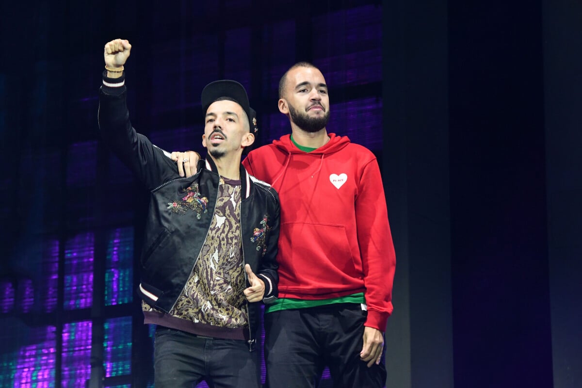 Photo : Bigflo et Oli en concert au stade Orange Velodrome à Marseille ...