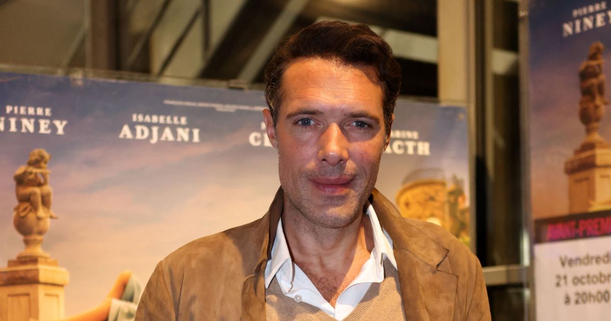 Nicolas Bedos lors de la présentation du film Mascarade au cinéma UGC ...