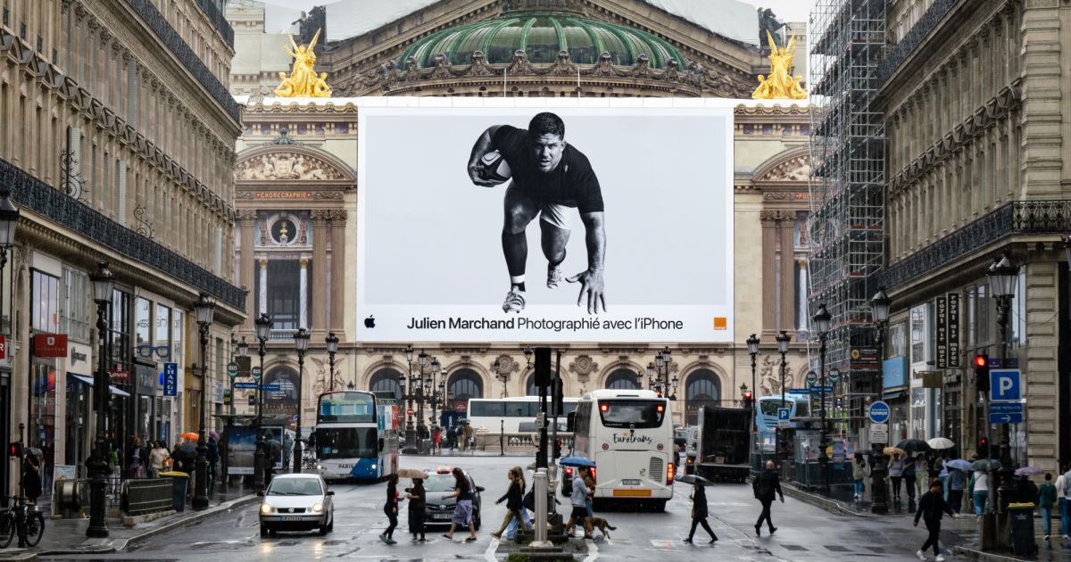 La photo de Julien Marchand pour Apple et la campagne Photographié avec ...