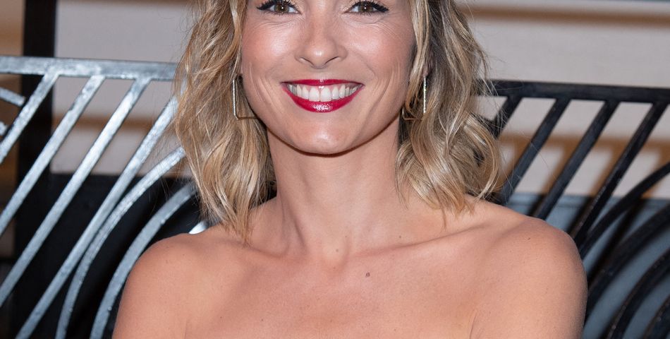 Isabelle Ithurburu lors de la 17ème Nuit du Rugby à l'Olympia à Paris ...