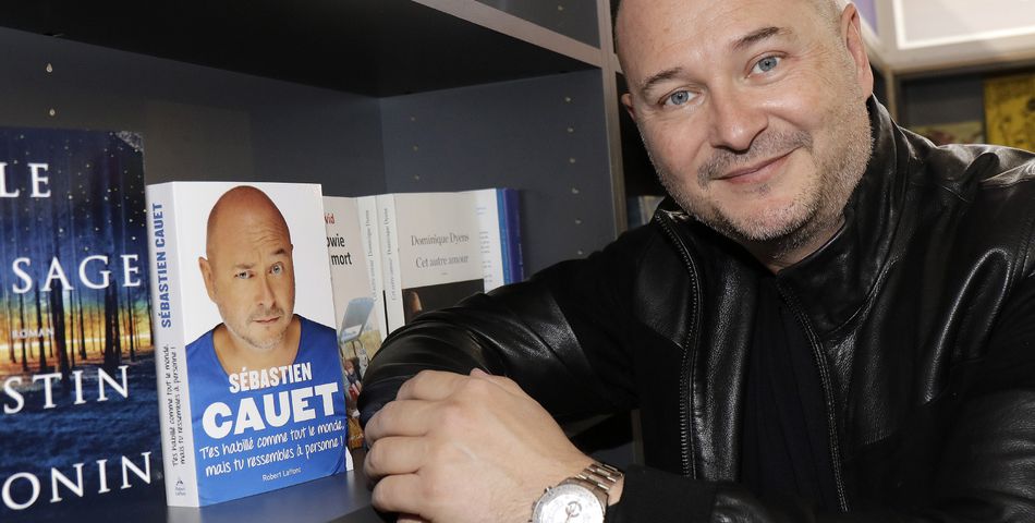 Sébastien Cauet au salon du livre de Paris le 16 mars 2019. © Cédric ...