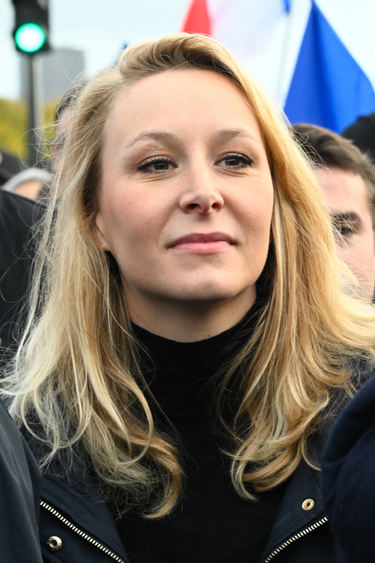 Photo : Marion Marechal Le Pen ( Reconquete ) - - Marche contre l ...