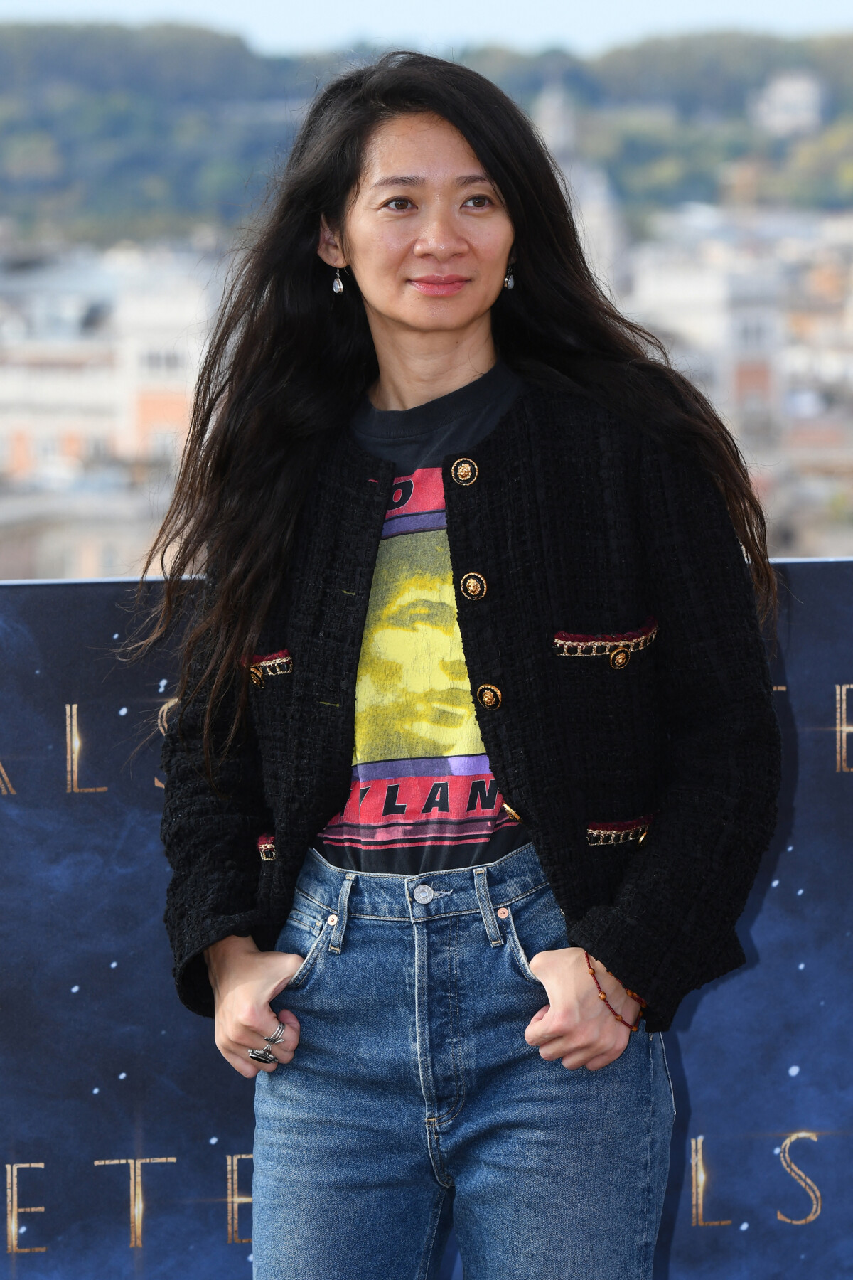 Photo : Director Chloe Zhao - Photocall du film "Eternals" lors du ...