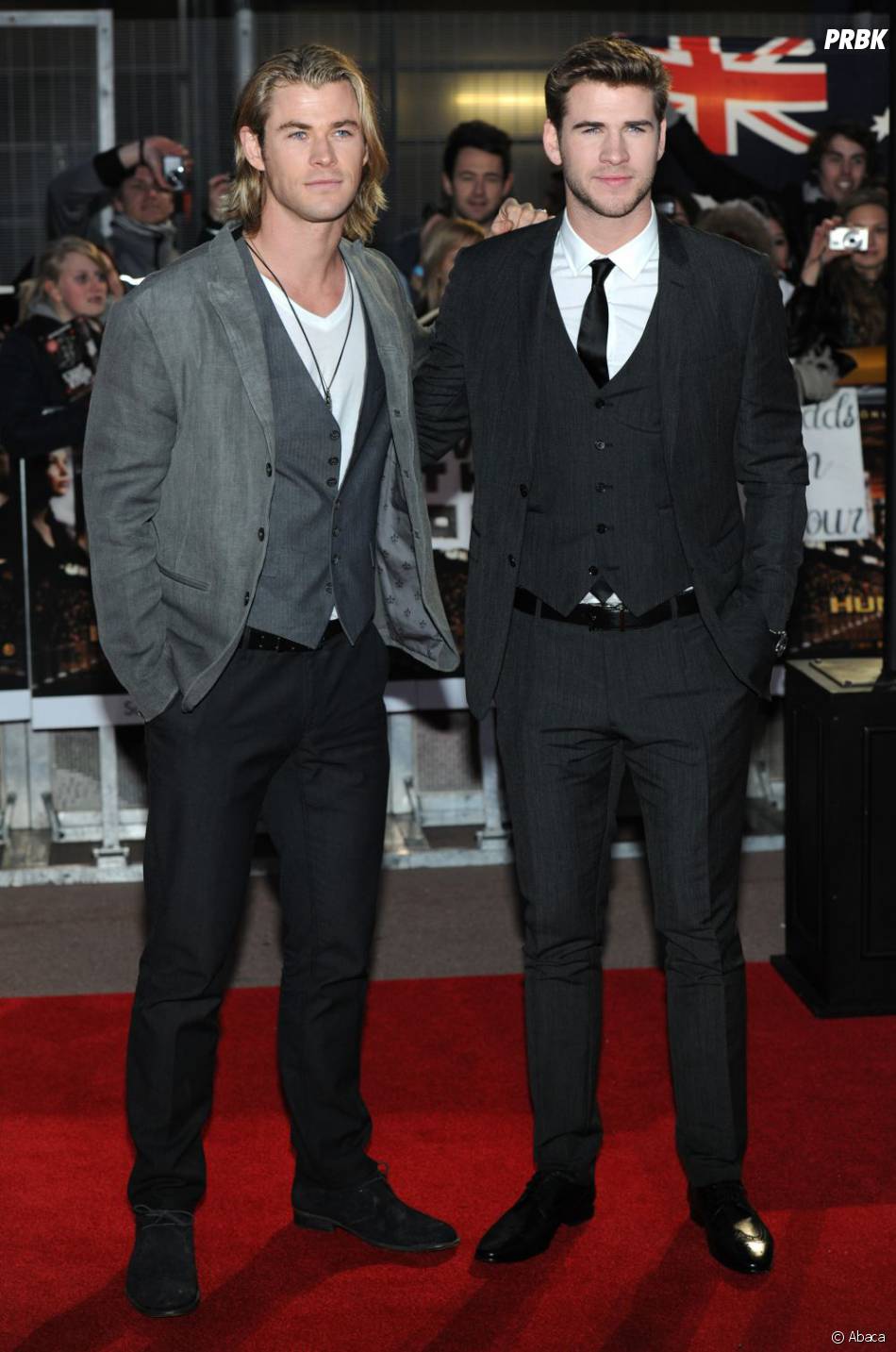 Liam Hemsworth et son frère Chris Hemsworth - Purebreak