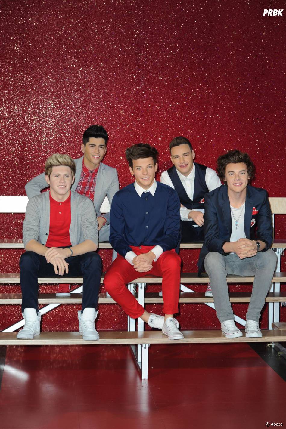Les statues des One Direction, au Musée de Madame Tussauds à Londres ...